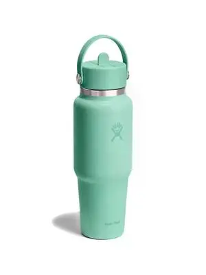 HYDRO FLASK Logo-print Matte Water Bottle - Green