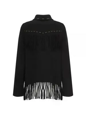 Guest In Residence Fringe-trimmed Whipstitch Jacket