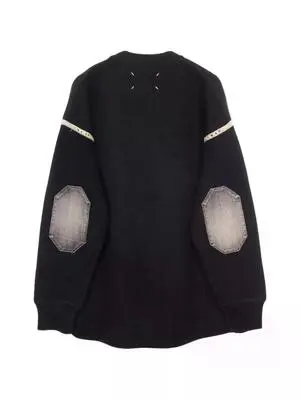 MAISON MARGIELA 2010s Four Stitches Wool Cardigan