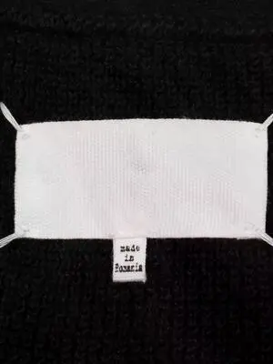 MAISON MARGIELA 2010s Four Stitches Wool Cardigan