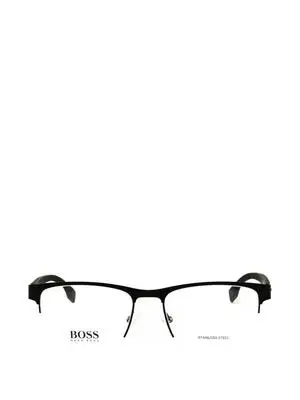 BOSS Rectangle-frame Glasses - Black