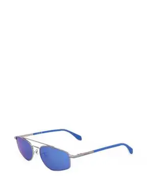 Adidas Geometric-frame Sunglasses - Silver