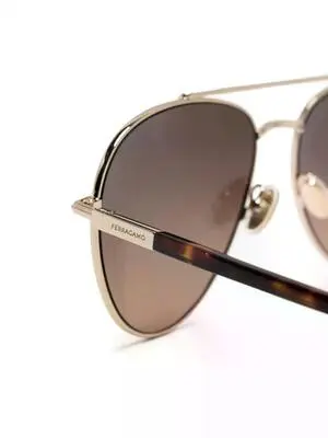 FERRAGAMO Sf316s Round-frame Sunglasses