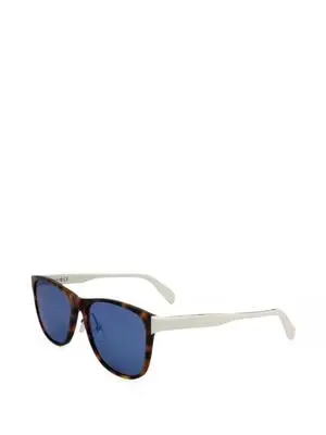 Adidas Tortoiseshell-effect Square-frame Sunglasses