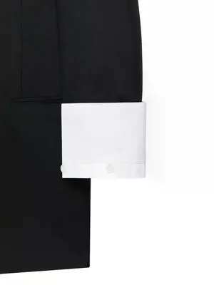 Givenchy Double-breasted Slashed Jacket In Wool And Mohair