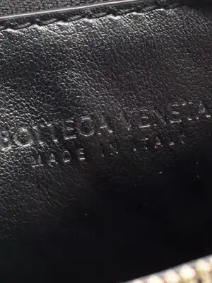 Bottega Veneta 2012-2026 Meidum Nappa Intrecciato Piccolo Pouch Shoulder Bag - Black