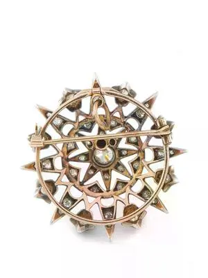 LB EXCLUSIVE Diamond Star-shaped Brooch - Silver