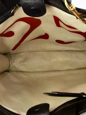 Gucci Convertible Soft Open Printed Leather Tall Tote Bag