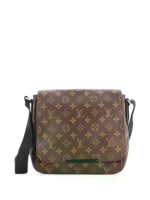 LOUIS VUITTON District Messenger Bag Macassar Monogram Canvas Pm Crossbody Bag - Brown