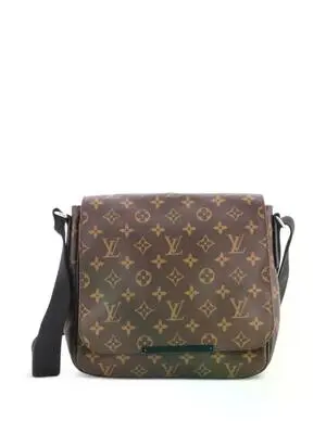LOUIS VUITTON District Messenger Bag Macassar Monogram Canvas Pm Crossbody Bag - Brown