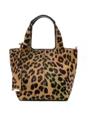 Santoni Leopard-print Shoulder Bag