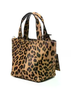 Santoni Leopard-print Shoulder Bag