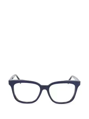 Max Mara Square-frame Glasses - Blue