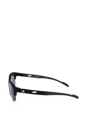 Adidas Matte-finish Rectangle-frame Sunglasses