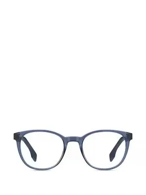 BOSS Round-frame Glasses - Blue