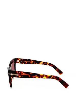 FERRAGAMO Tortoiseshell-effect Cat-eye Sunglasses - Brown