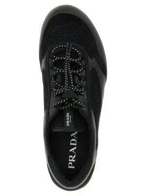 Prada Mesh Sneakers - Black