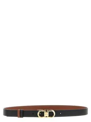 FERRAGAMO Gancini' Reversible Belt - Multicolor