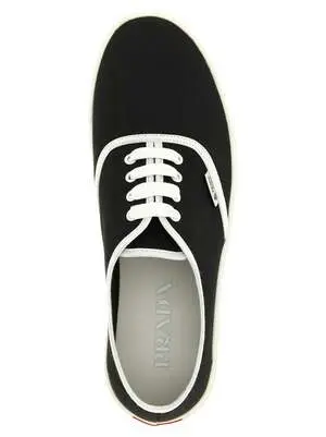 Prada Cotton Drill Sneakers