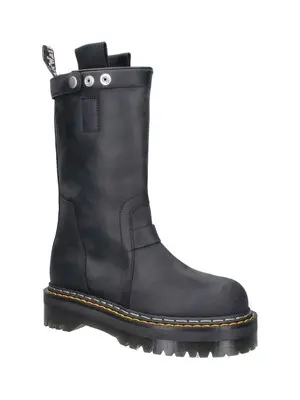 Rick Owens X Dr Martens Boots "quad Sole