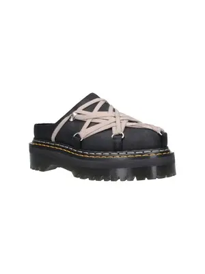 Rick Owens X Dr. Martens Mules "megalace