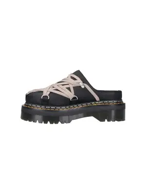 Rick Owens X Dr. Martens Mules "megalace