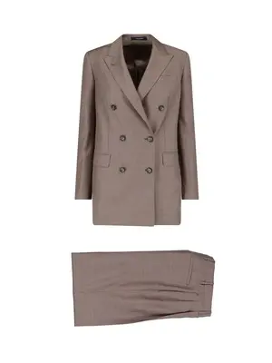Tagliatore Double-breasted "t-jasmine" Dress - Brown
