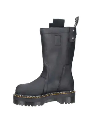 Rick Owens X Dr. Martens "quad Sole" Boots