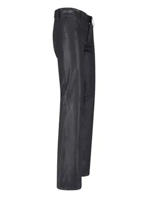 FRAME Leather Trousers "rodeo - Black