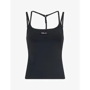 TALA Skinluxe Strappy Vest Top - Shadow Black