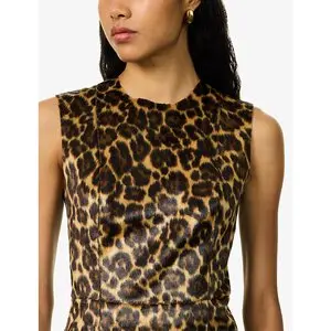 DARKPARK Joy Faux Pony-hair Top