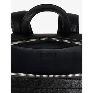 Sandro Logo-embossed Leather Rucksack
