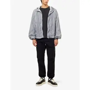 THE COUTURE CLUB Washed Zip-through Shell Windbreaker
