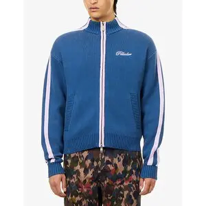 PELLADOR Contrast-trim Cotton Knit Tracksuit Jacket