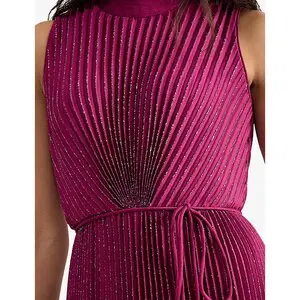 PHASE EIGHT Simara Pleated Woven Maxi Dress