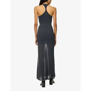 OUDE WAAG Rib Knit Maxi Dress