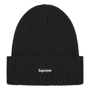 Supreme Overdyed Beanie - Black