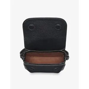 ASPINAL OF LONDON Ella Leather Cross-body Bag - Black