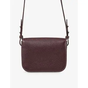 ASPINAL OF LONDON Ella Leather Cross-body Bag - Wine