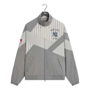Kith For The New York Yankees Nylon Shiloh Jacket - Skyscraper