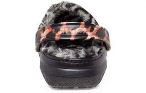 CROCS Classic Lined Animal Remix Clog 'black & Multi