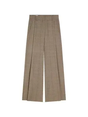 Dries Van Noten Pleated Wool Trousers