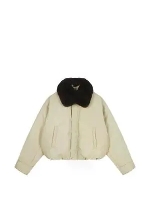 JNBY Furry-collar Puffer Jacket