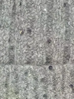 PANICALE Sequin-embellished Ribbed Beanie Hat