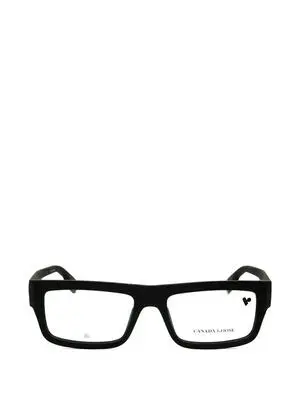 Canada Goose Rectangle-frame Glasses - Black