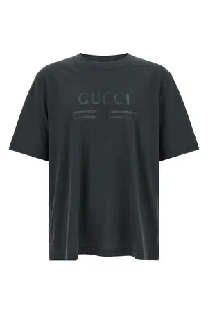 Gucci Incrocio Gg' Devoré T-shirt