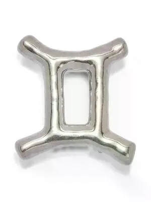 JIL SANDER Zodiac Gemini Buckle - Silver