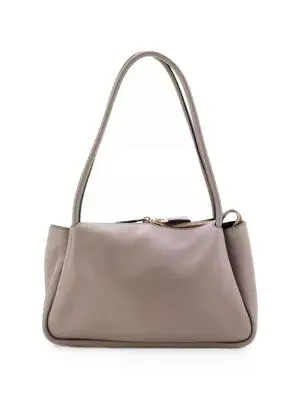 Prada Darling Leather Medium Shoulder Bag - Neutrals