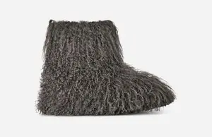 UGG Classic Short Fluff Momma Sheepskin Classic Boots - Grey