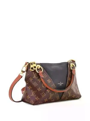 LOUIS VUITTON V Monogram Canvas And Leather Bb Tote Bag - Brown